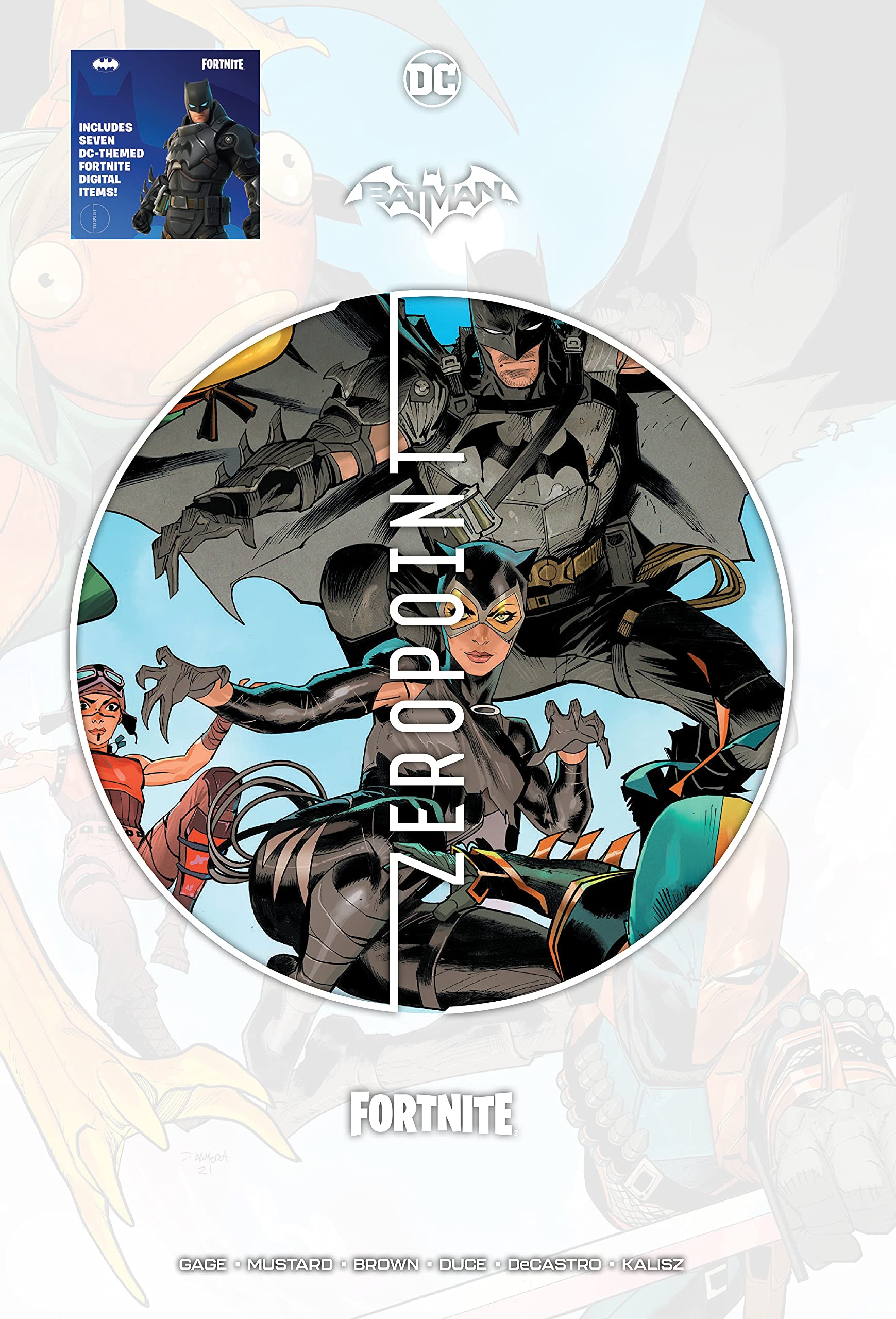 La tapa dura de Batman / Fortnite Zero Point incluirá artículos ...