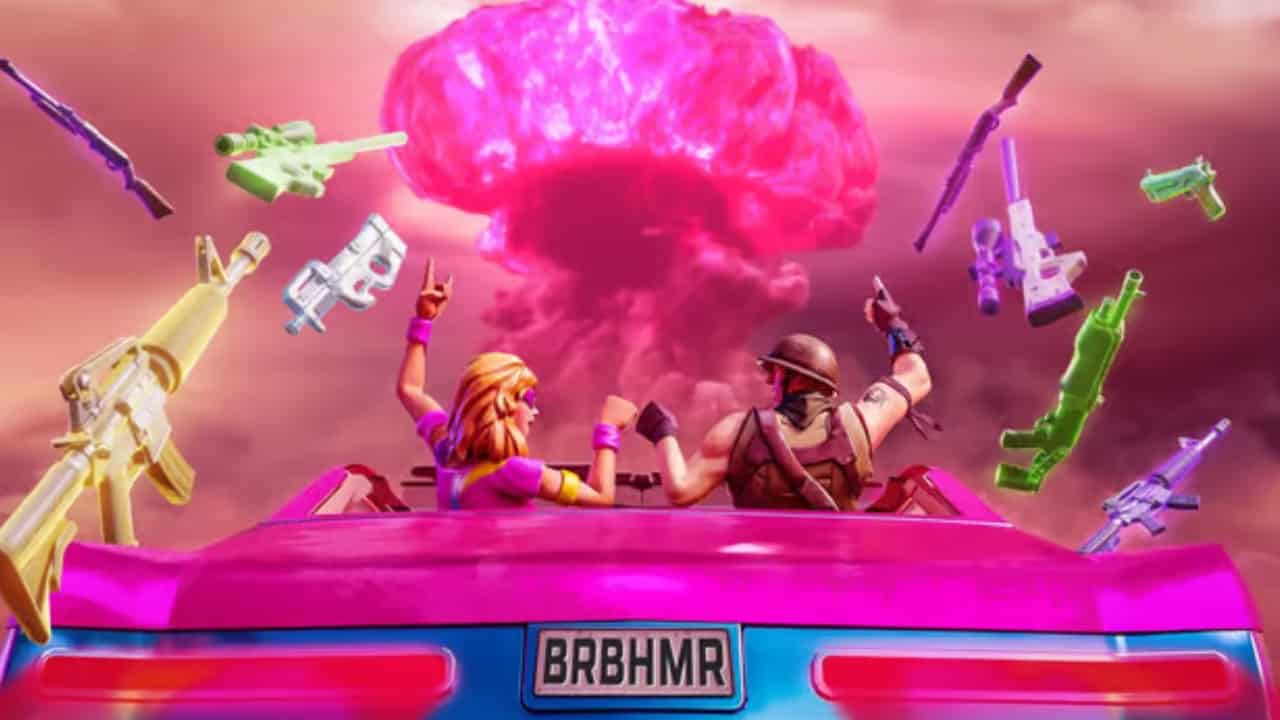 Streamer de Fortnite celebra a Barbenheimer creando un mapa cruzado de ...