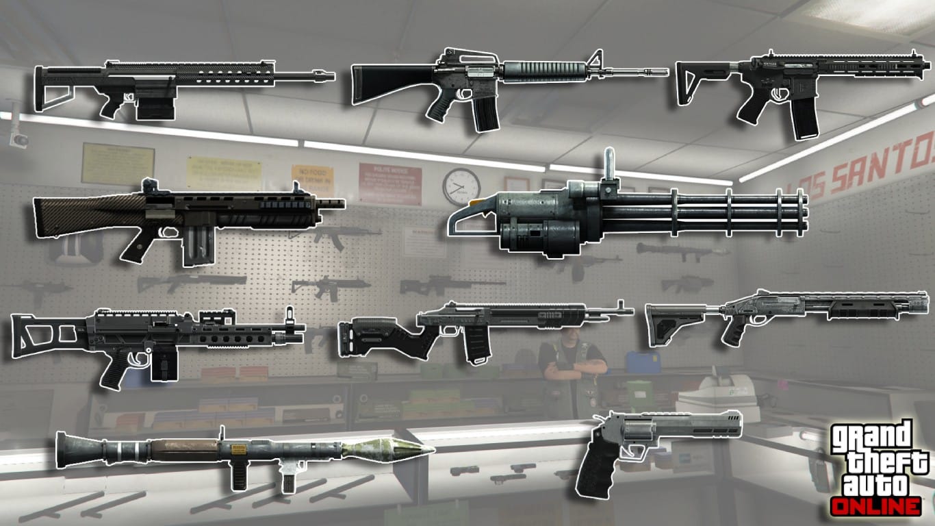 Las 10 mejores armas para tener en GTA Online (actualización de 2024 ...