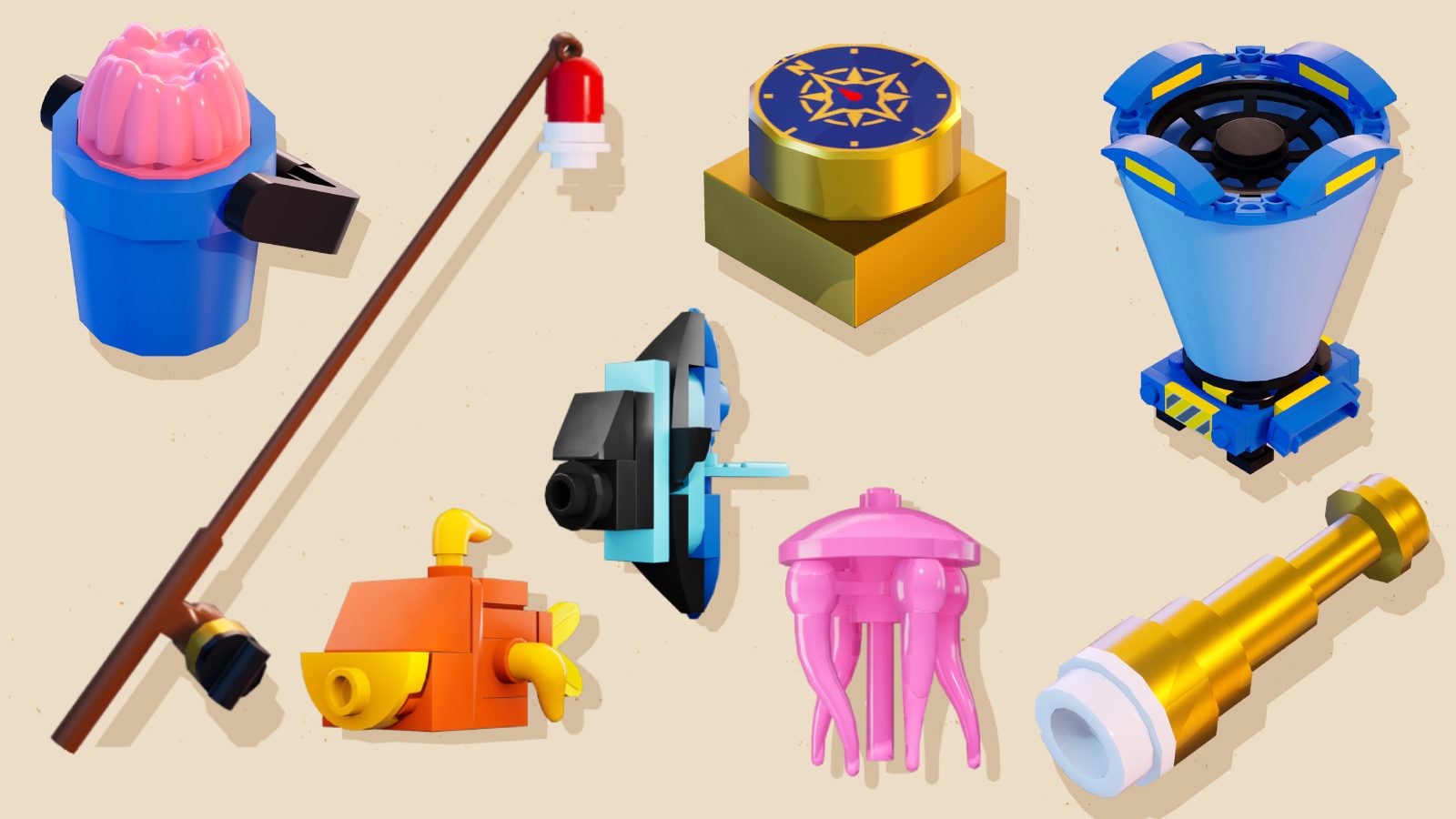 Actualización 28.30 de LEGO Fortnite: nueva caña de pescar y otras ...