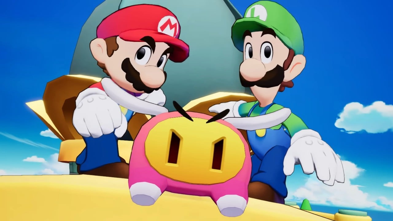 Mario y Luigi: Cambiar actualización de tamaño de archivo - Creo Gaming